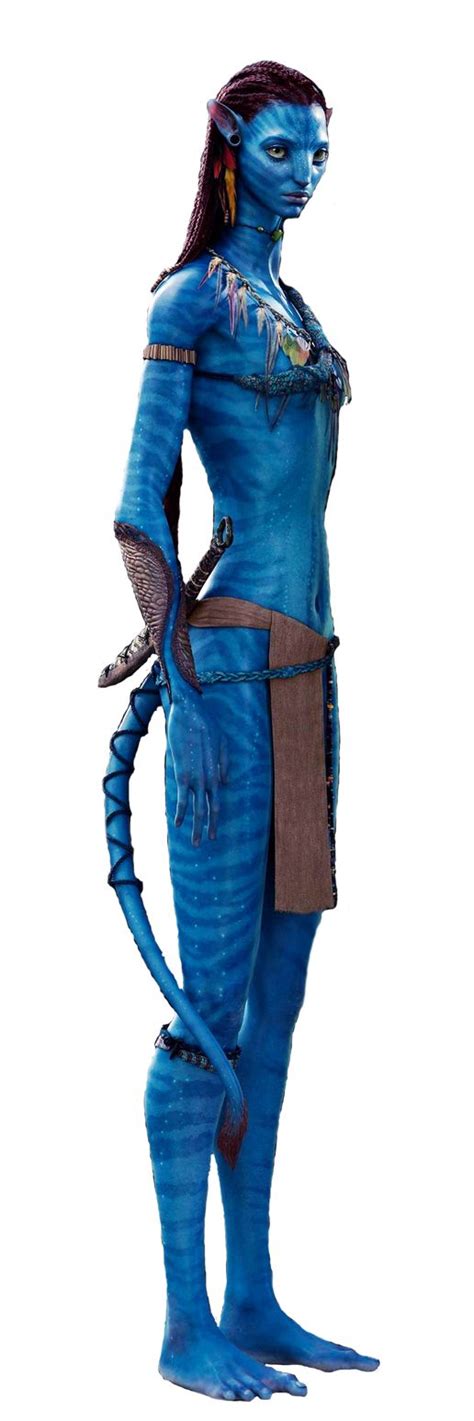 A Blue Man Is Standing With His Hands On His Hips