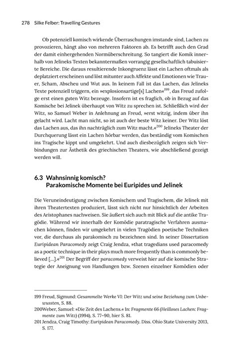Pdf 63 Wahnsinnig Komisch Parakomische Momente Bei Euripides Und