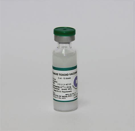 Tetanus Toxoid Vaccine Adsorbed Who Prequalification Of Medical