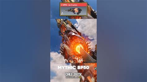 The Mythic Bp50 Is Insane 😍 New Gun Codm Youtube