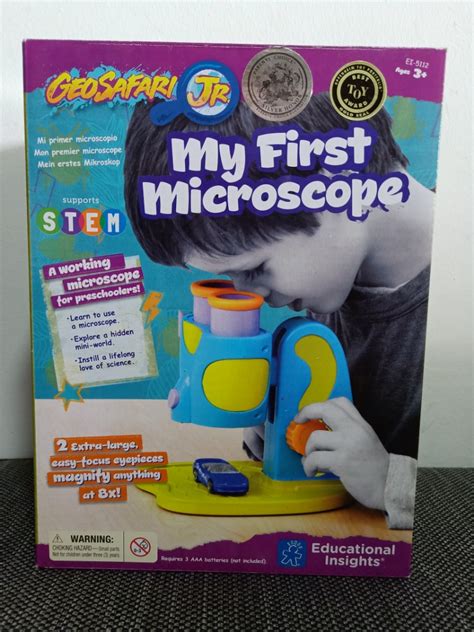 My First Microscope Stem Science Education Primary School Level