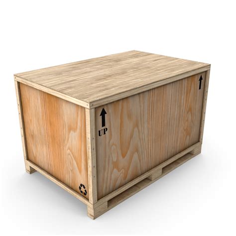 Cargo Wooden Crate 3d Object 2299253083 Shutterstock