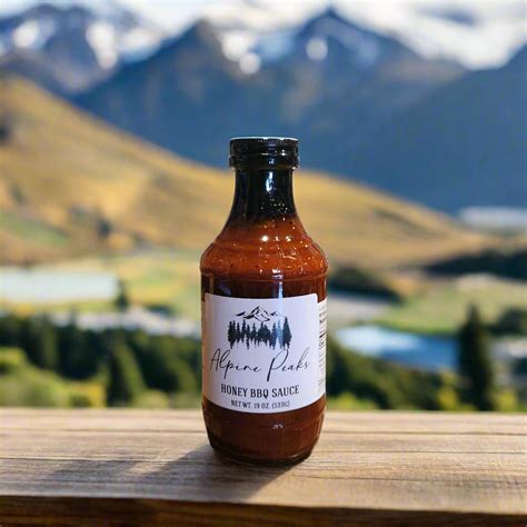 Alpine Peaks Honey Bbq Sauce Alpine Peaks Country Store