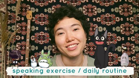 Speaking Exercise Present Simple Ghibli Tribute Youtube