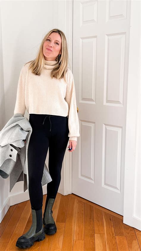 Cute Winter Outfits With Leggings And Boots