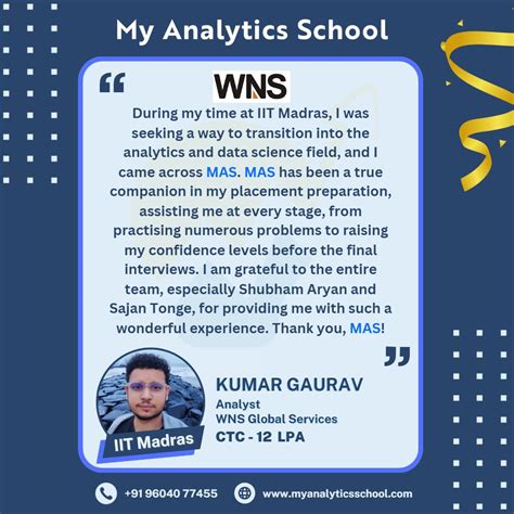 Analytics Datascience Iitmadras Thankyoumas Datasciencejourney My Analytics School