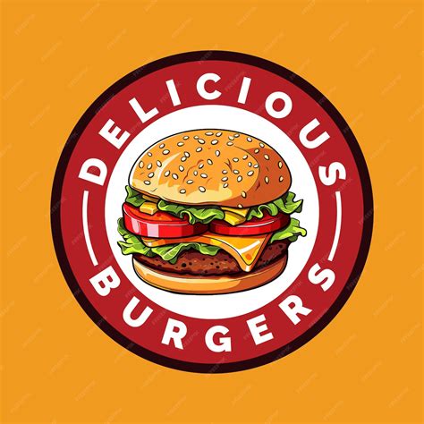 Premium Vector Burger Restaurant Logo Vector Template