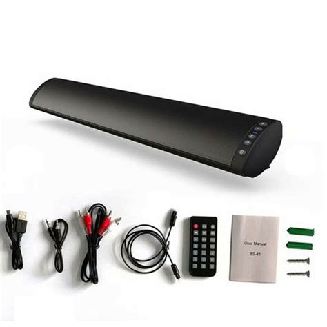 3d Surround Speakers Sound Bar System Wireless Blu Grandado