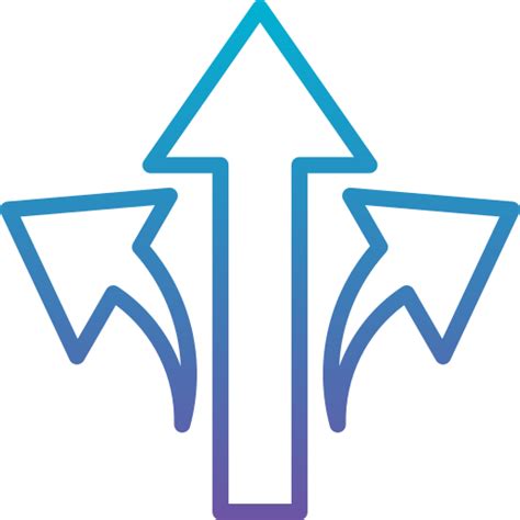 Direction Generic Gradient Icon