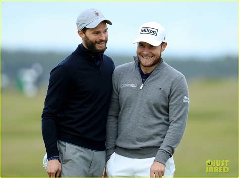 Jamie Dornan Wears Colorful Socks For Another Day Of Golf Photo 3782104 Jamie Dornan Photos