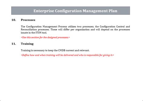 Configuration Management Templates Bundle Itsm Docs Itsm Documents And Templates