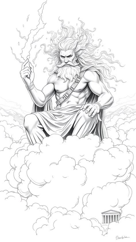 12 Inspiring Zeus Drawing Ideas To Spark Your Creativity
