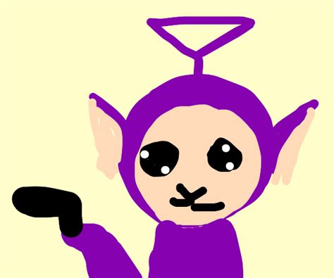 Cursed Teletubbies Drawception