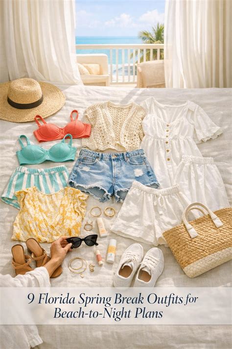 Florida Spring Break Outfits 9 Beach To Night Looks
