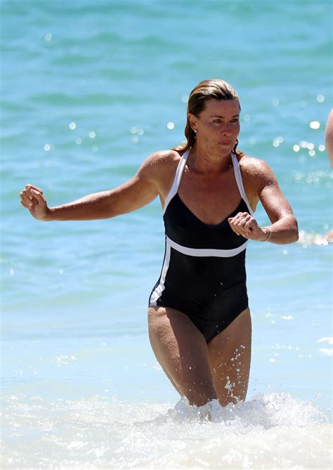 Deborah Hutton In Swimsuit At Bronte Beach In Sydney 01202018