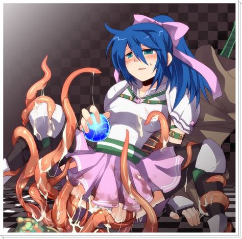 Rule 34 Ambiguous Penetration Blue Eyes Blue Hair Blush Bow Breasts Captured Clothing Covered