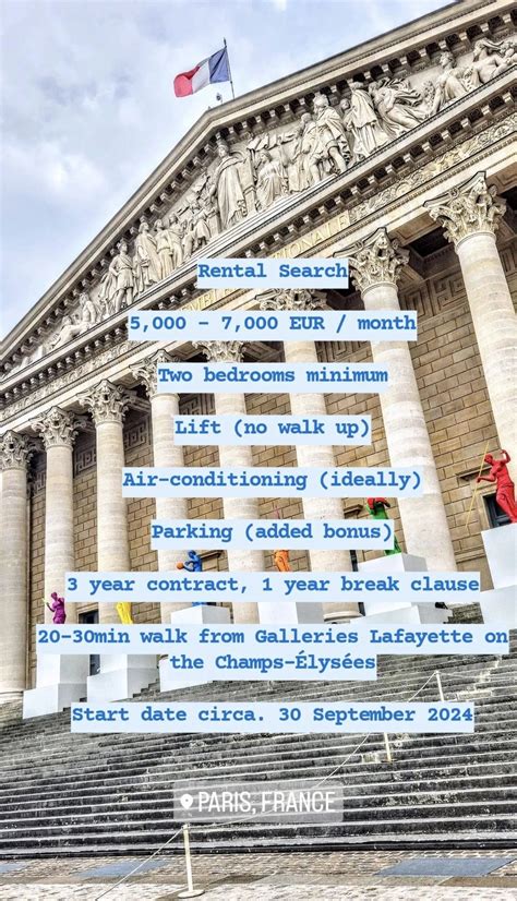 Constance Cunningham On Linkedin Paris Rental Search 🥐 🇫🇷 🥖 5000 7000 Eur Month