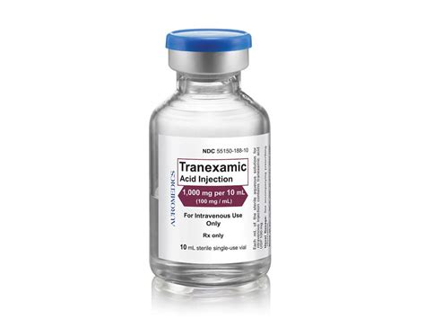 Tranexamic Acid Txa Life Assist