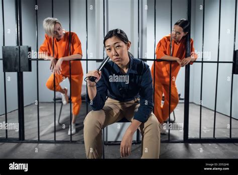 Asian Womens Prison In The Cell There Are Two Young Girls Convicted