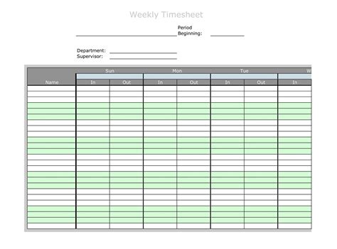 26 Free Printable Time Card Templates Ms Excel Pdf American Templates