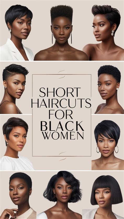 Short Haircuts For Black Women Coupes Courtes Afro Femme Coupe