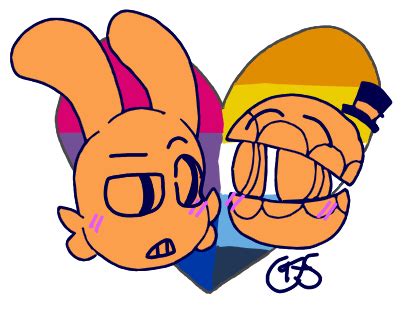 Jax X Caine Pride Heart Fanart Tadc By Charmingsoul97 On Deviantart