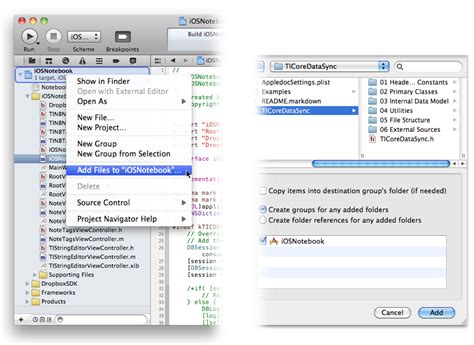 Adding Ticoredatasync To An Example Ios Core Data Application