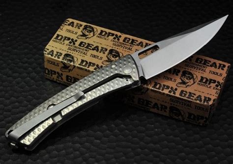 Dpx Aculus складаний ніж з монолітним титановим руківям