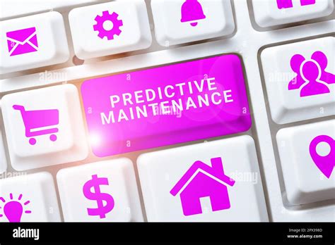 Conceptual Display Predictive Maintenance Business Idea Predict When