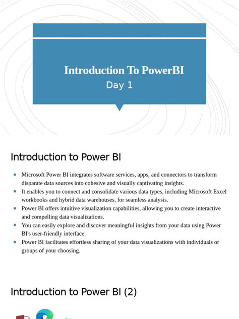 introduction to powerbi pdf