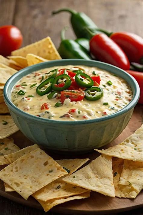 Mexican Vegetarian Chile Con Queso Recipe