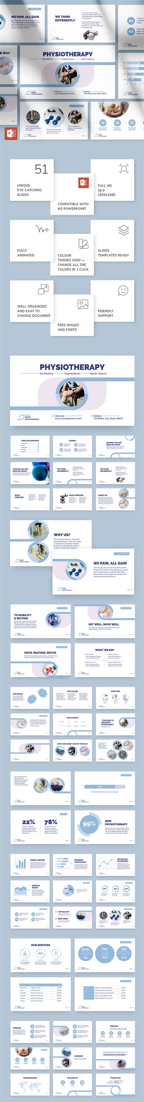 Physiotherapy Graphics Designs Templates GraphicRiver
