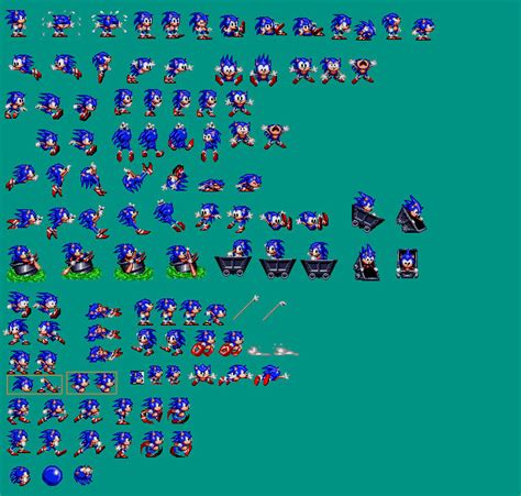 Sonic Sprite Sheet Sonic Spinball Edited By Sonicgoofyahhproject On Deviantart