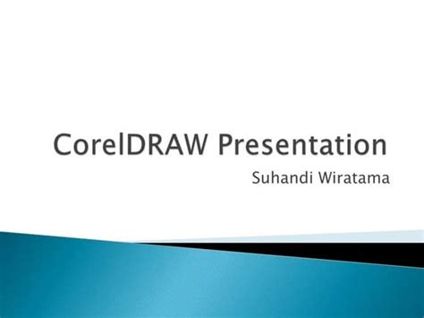 Coreldraw Examples Ppt