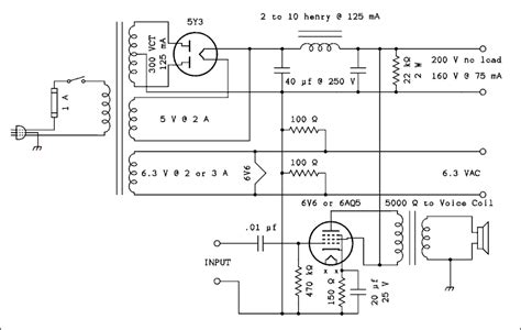 Rectifier Tube Schematic At Jeremy Burris Blog