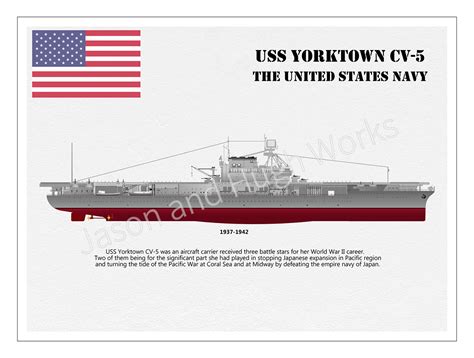 Uss Yorktown Cv 5 On Behance