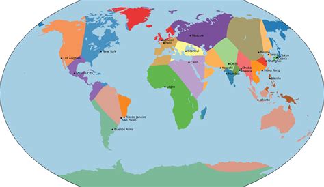 Global Regions Map
