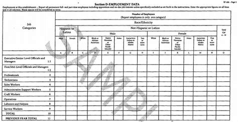 Eeo 1 Form Pdf 2023 Printable Forms Free Online