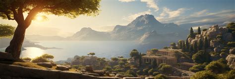 Artstation Ancient Greece Landscape More Than 200 Illustrations