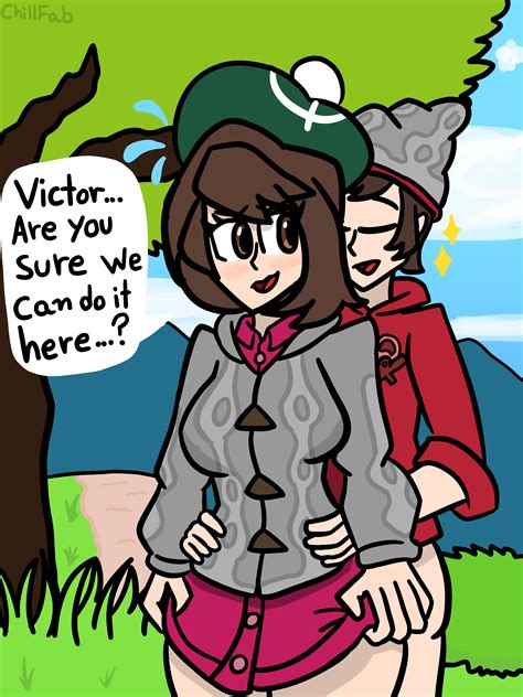 Rule 34 Chillfab Clothed Sex Female Gloria Pokemon Pokemon Pokemon Ss Public Public Sex Sex