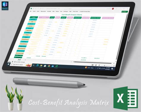 Cost Benefit Analysis Template Simplify Financial Evaluation