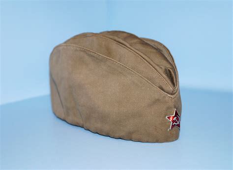 Ussr Soviet Army Military Hat Red Star Army Cap Old Soldier Etsy