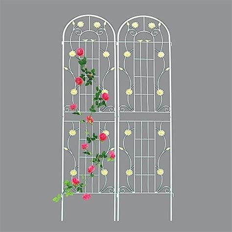 2 Pack Metal Garden Trellis 867 H Garden Fence Rustproof