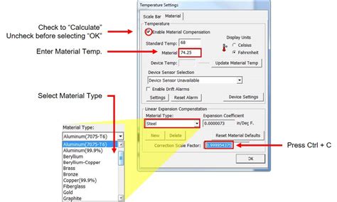 Tech Tip Compensating For Thermal Expansion 3d Metrology Software Training And Cmms