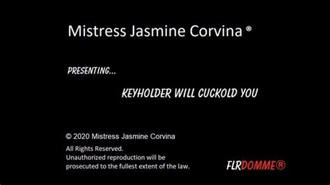 Keyholder Will Cuckold You Mistress Jasmine Corvina Clips4sale
