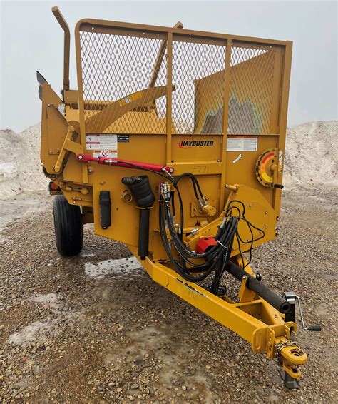 Haybuster 2660 Bale Processor Post Equipment