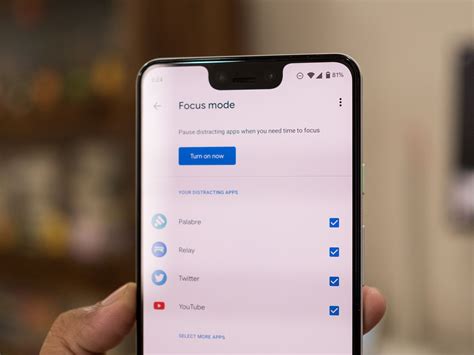 How To Use Digital Wellbeing Focus Mode On Android Android Central
