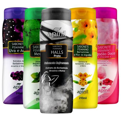 3 Unidades Sabonete Intimo Feminino Apinil 200ml Shopee Brasil