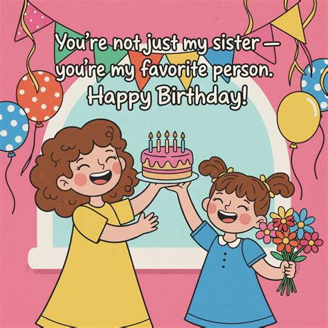 Happy Birthday Wishes And Quotes For Your Sister Holidappy
