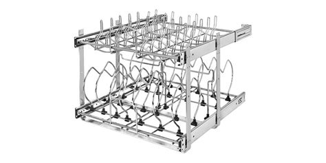 Large Two Tier Cookware Organizer 205